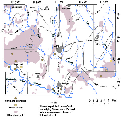 KGS--Rice County--Mineral Resources