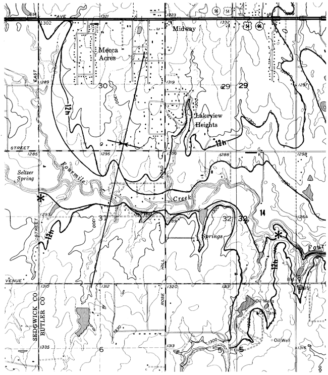 KGS--Surficial Geology of Butler County